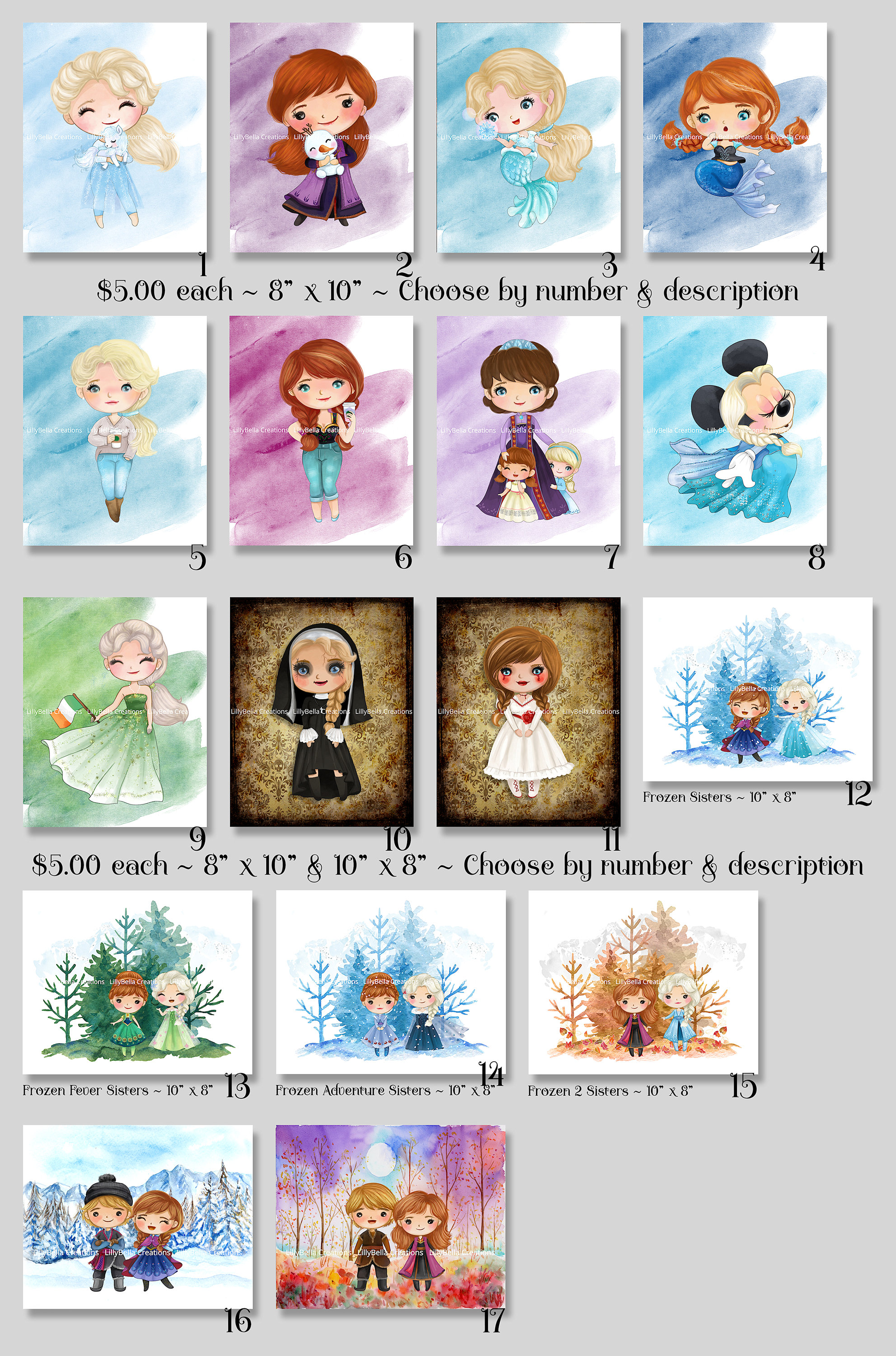 Disney Watercolor Frozen