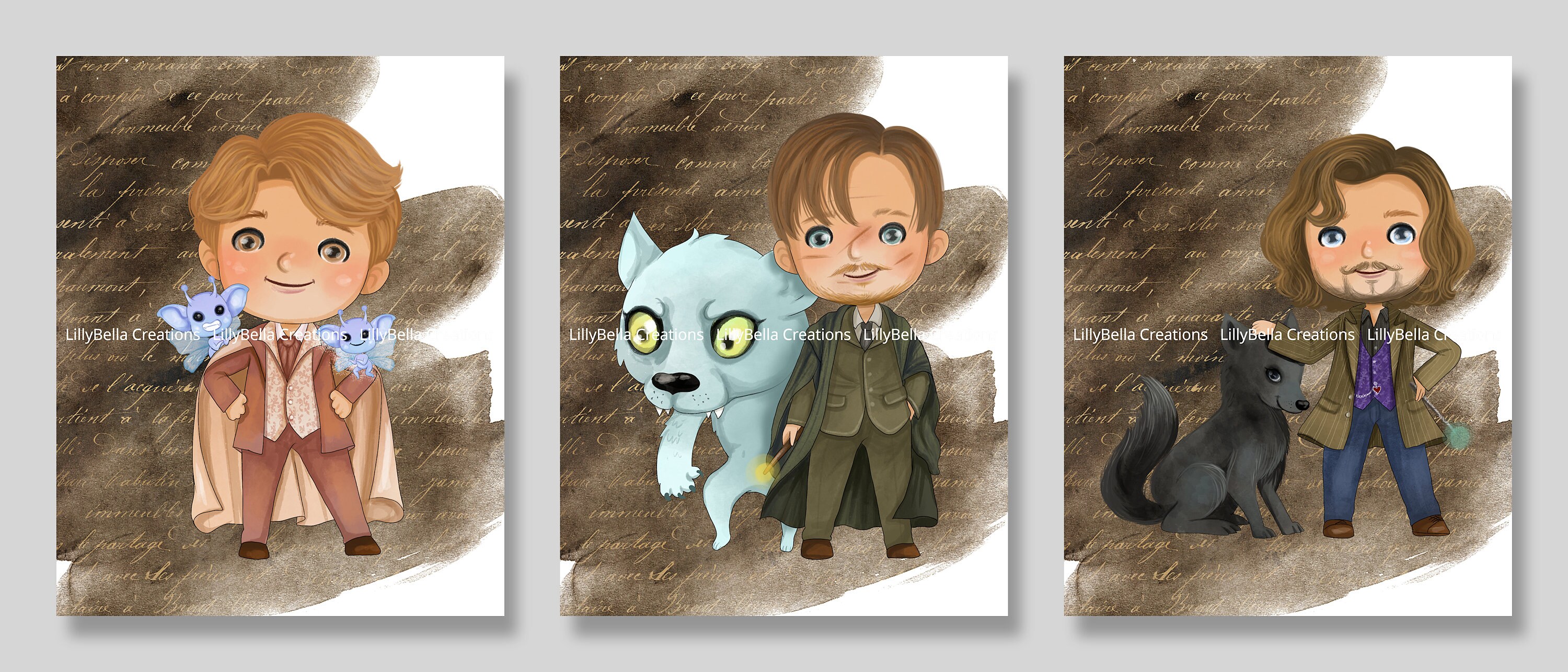 Harry Potter 18 Watercolor Mixed Media Digital Prints Choice Hermoine ...