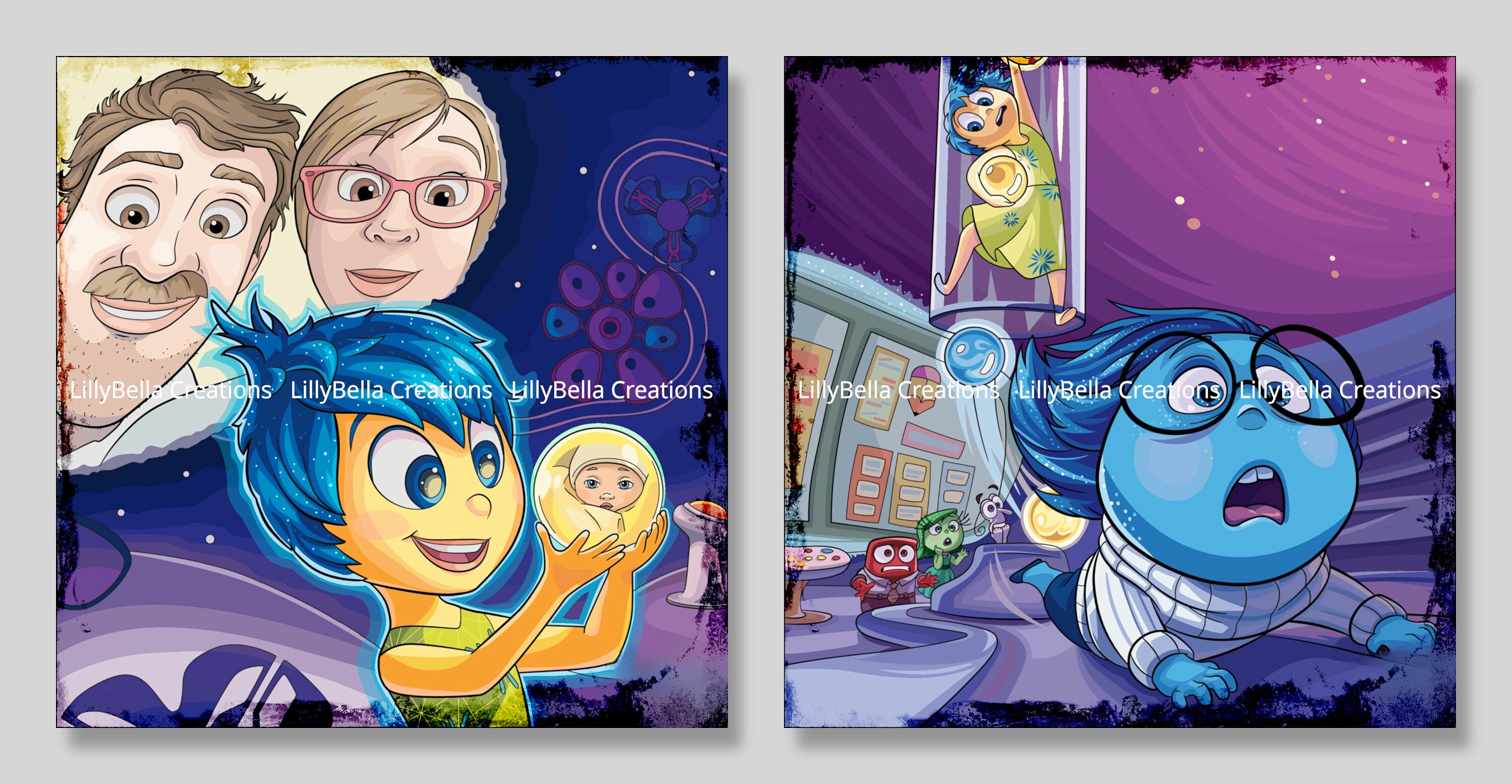 Inside Out 8 Mixed Media Digital Art Prints 5 X 7, 8 Bookmarks Choice ...