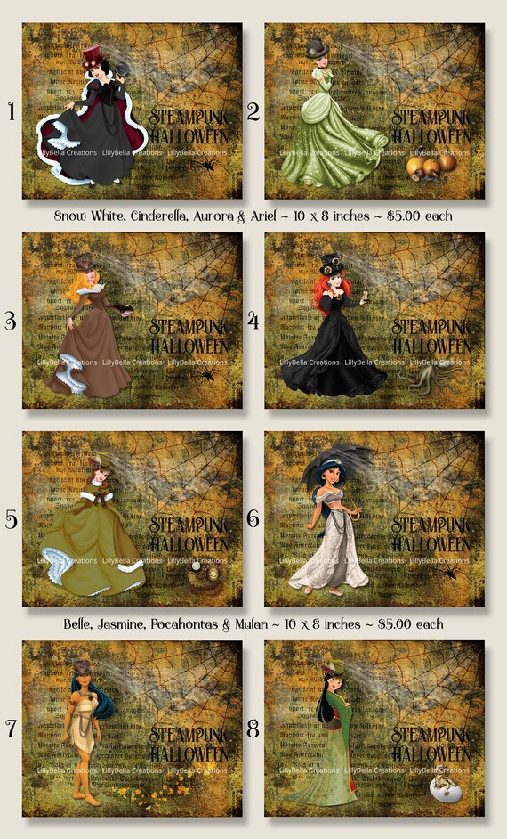 Steampunk Disney Princess