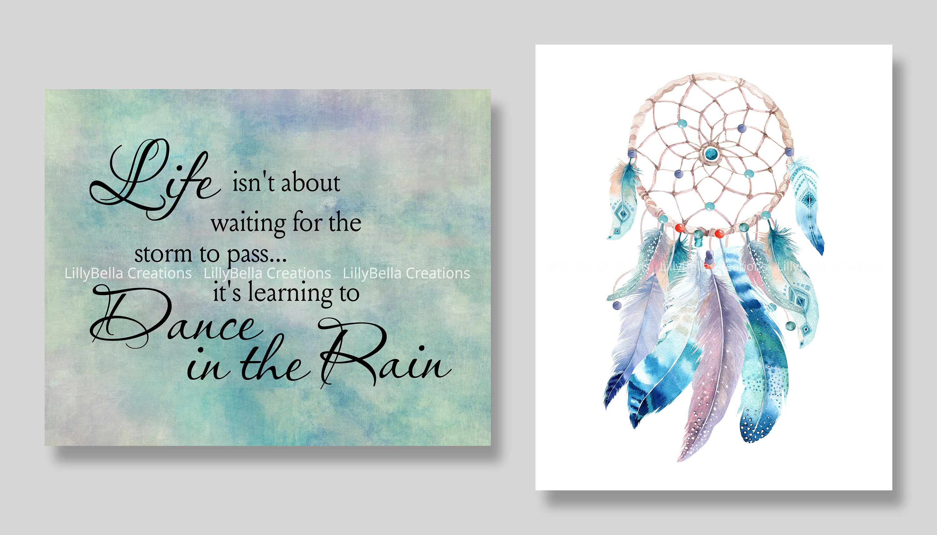 16 Quotes Songs Mixed Media Watercolor Digital Art Prints Queen, Gypsy ...