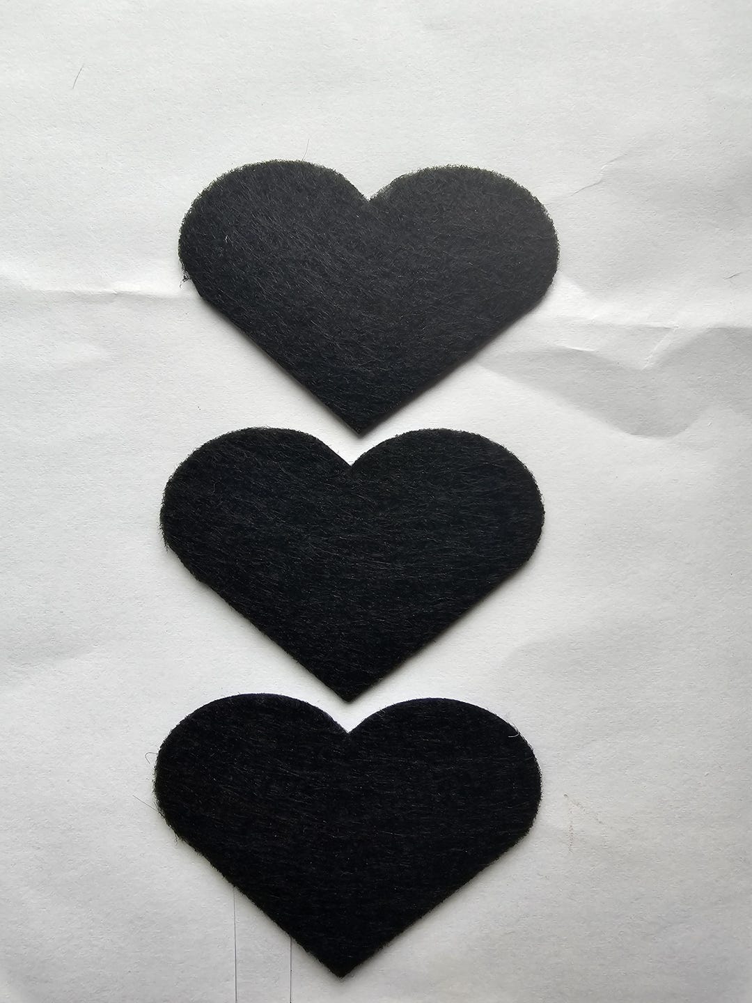 Felt Heart Noses, Betsy Bear Noses, Doll Noses, Memory Bear Felt Noses ...