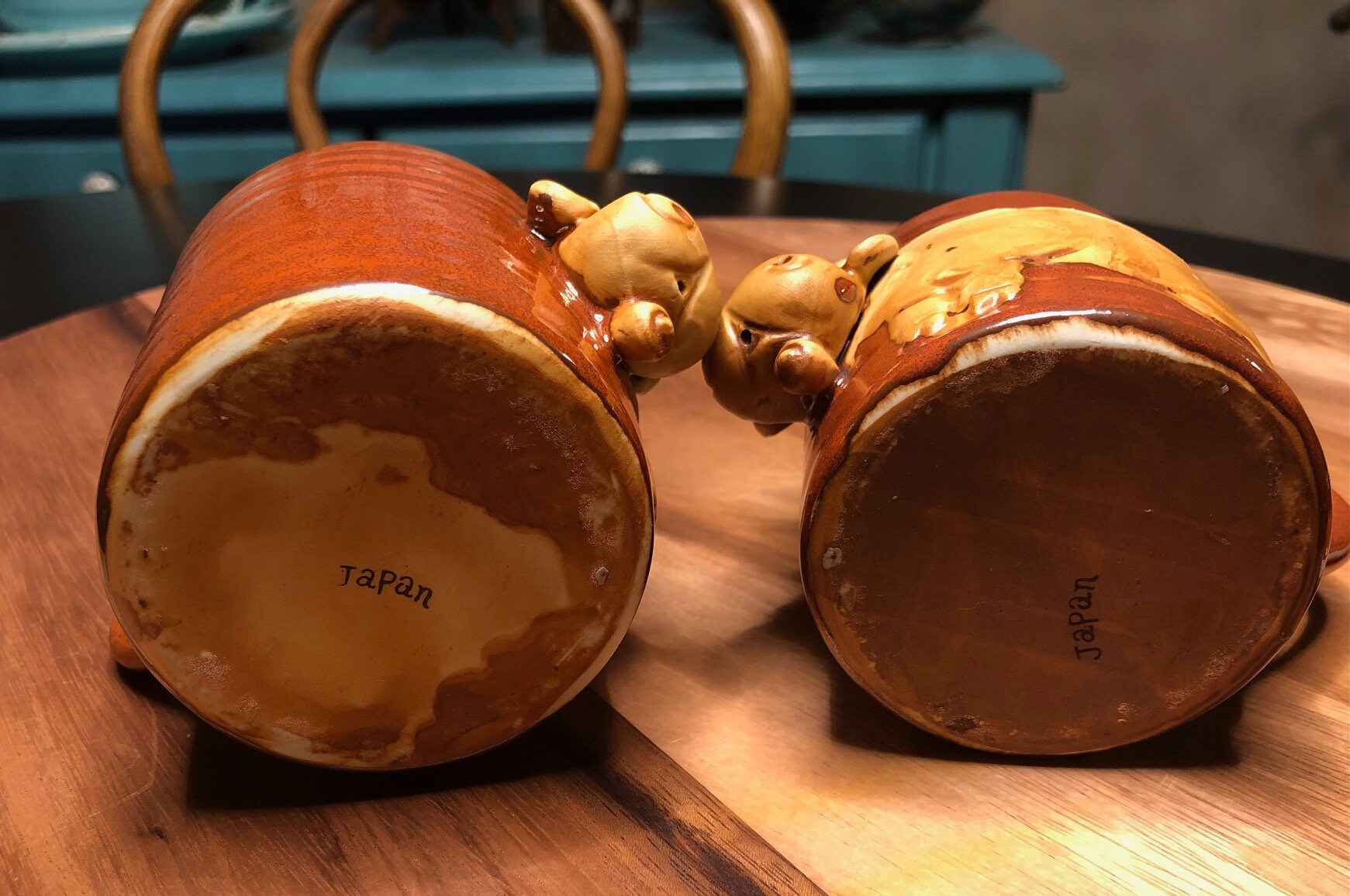 Enesco/cow/pottery Cow Creamer and Sugar Bowl With Lid/enesco/japan ...