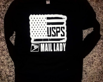Usps Mail Lady Svg | Etsy