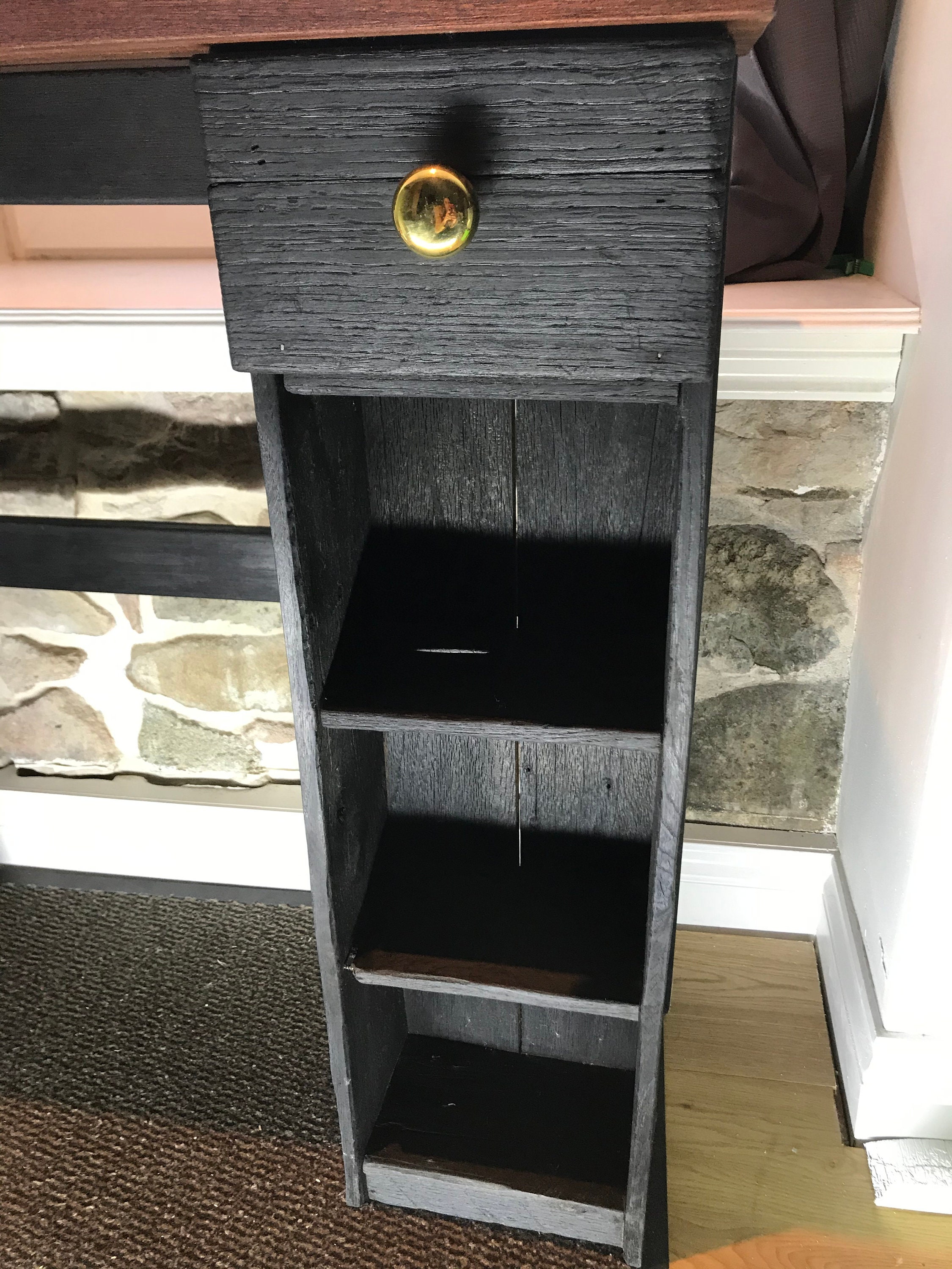 Handmade Meranti/ Oak Wood Desk - Etsy