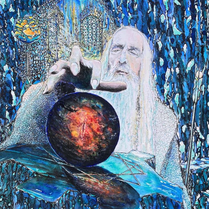 Palantir of Saruman - Etsy