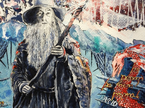 Gandalf Silhouette Pipe