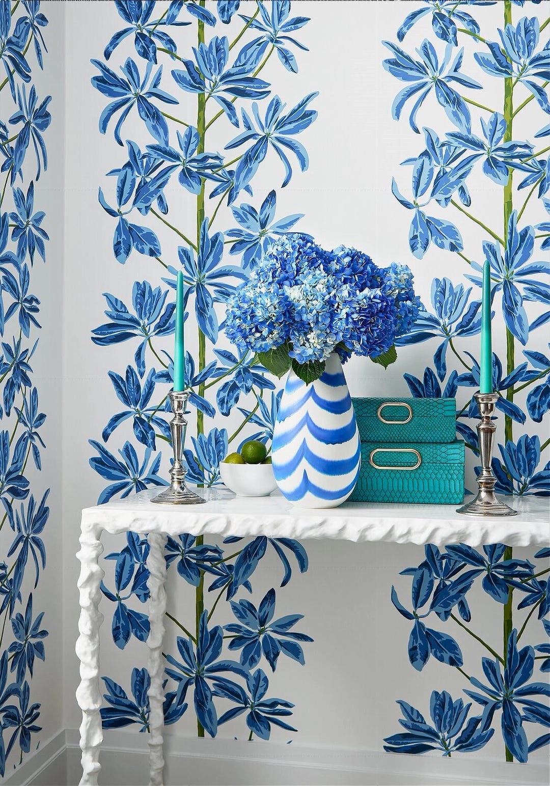 Mangrove Tree Wallpaper by Thibaut. Large Tropical Pattern. - Etsy