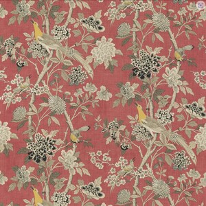 Hydrangea Bird Fabric by GP and J Baker: Custom Curtains, Pillows and ...