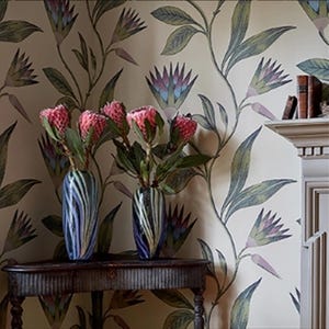 Thibaut Wallpaper Cleo Vine, Anna French Wallpaper, Designer Wallpaper ...