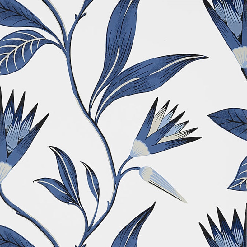 Thibaut Wallpaper Cleo Vine, Anna French Wallpaper, Designer Wallpaper ...
