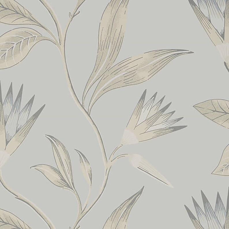 Thibaut Wallpaper Cleo Vine, Anna French Wallpaper, Designer Wallpaper ...