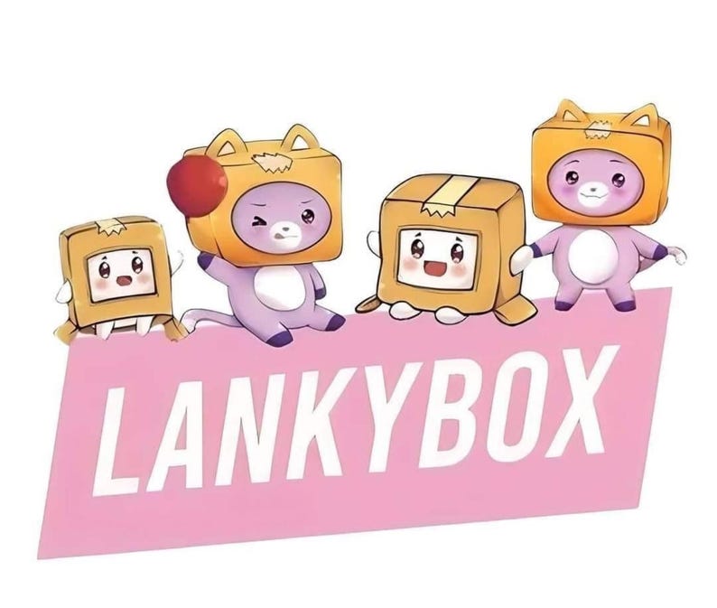Paquete digital Lankybox Svg Dfx Png Jpg Pdf, archivos de corte por ...