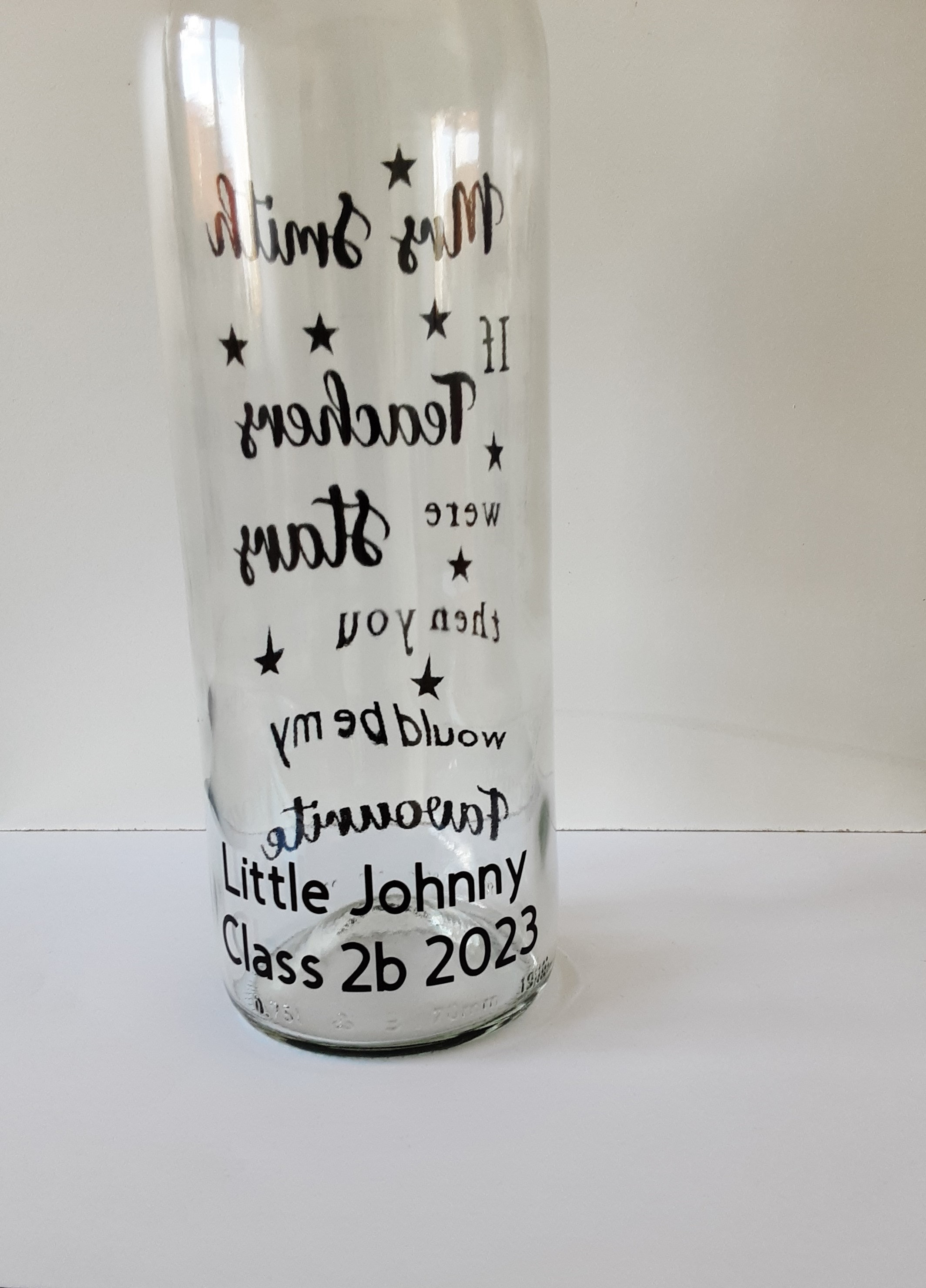 Best Teacher Appreciation Light up Bottle Gift End of Term Gift Sweet ...