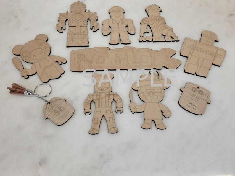 Roblox SVG DFX PNG, Digital Bundle, Silhouette Cameo, Cricut and Laser ...