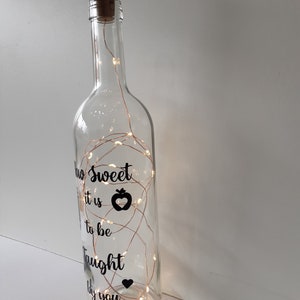 Best Teacher Appreciation Light up Bottle Gift End of Term Gift Sweet ...