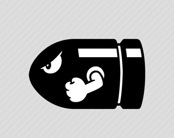 Bullet Vinyl Decal - Etsy