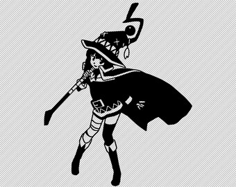 Megumin Decal | Etsy