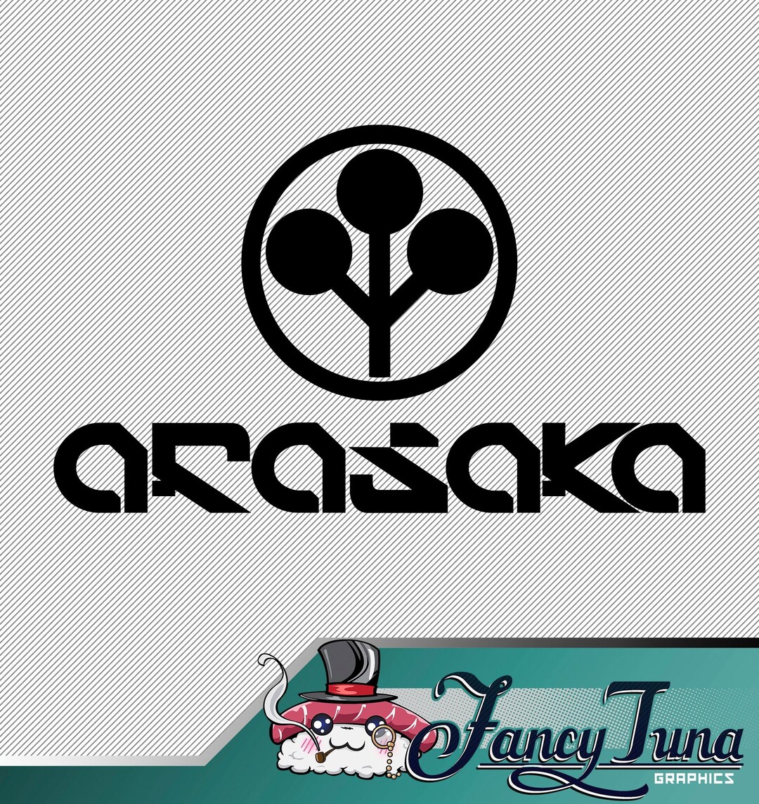 Vinyl Decal Arasaka Logo - Etsy Australia