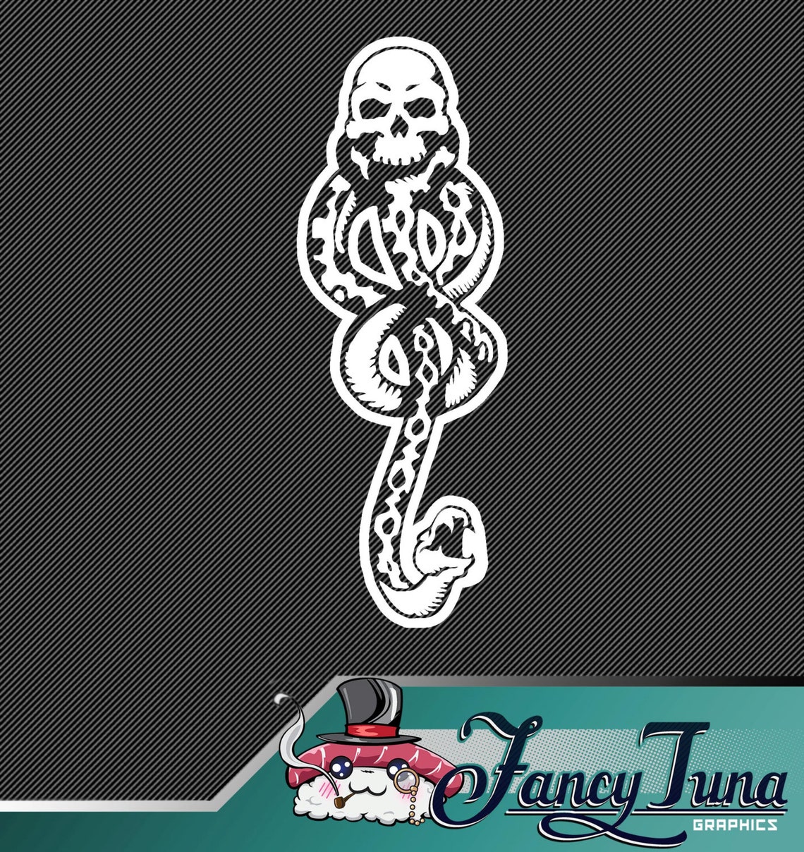 Vinyl Decal Dark Mark Logo - Etsy