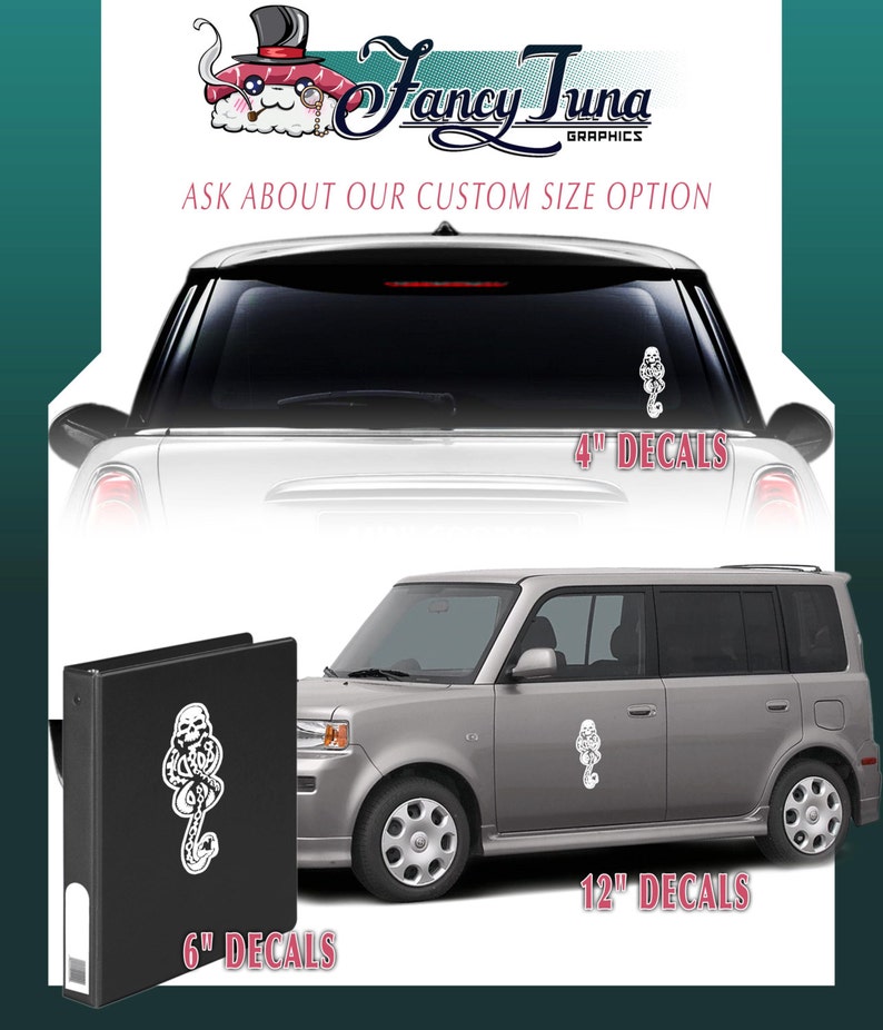 Vinyl Decal Dark Mark Logo - Etsy