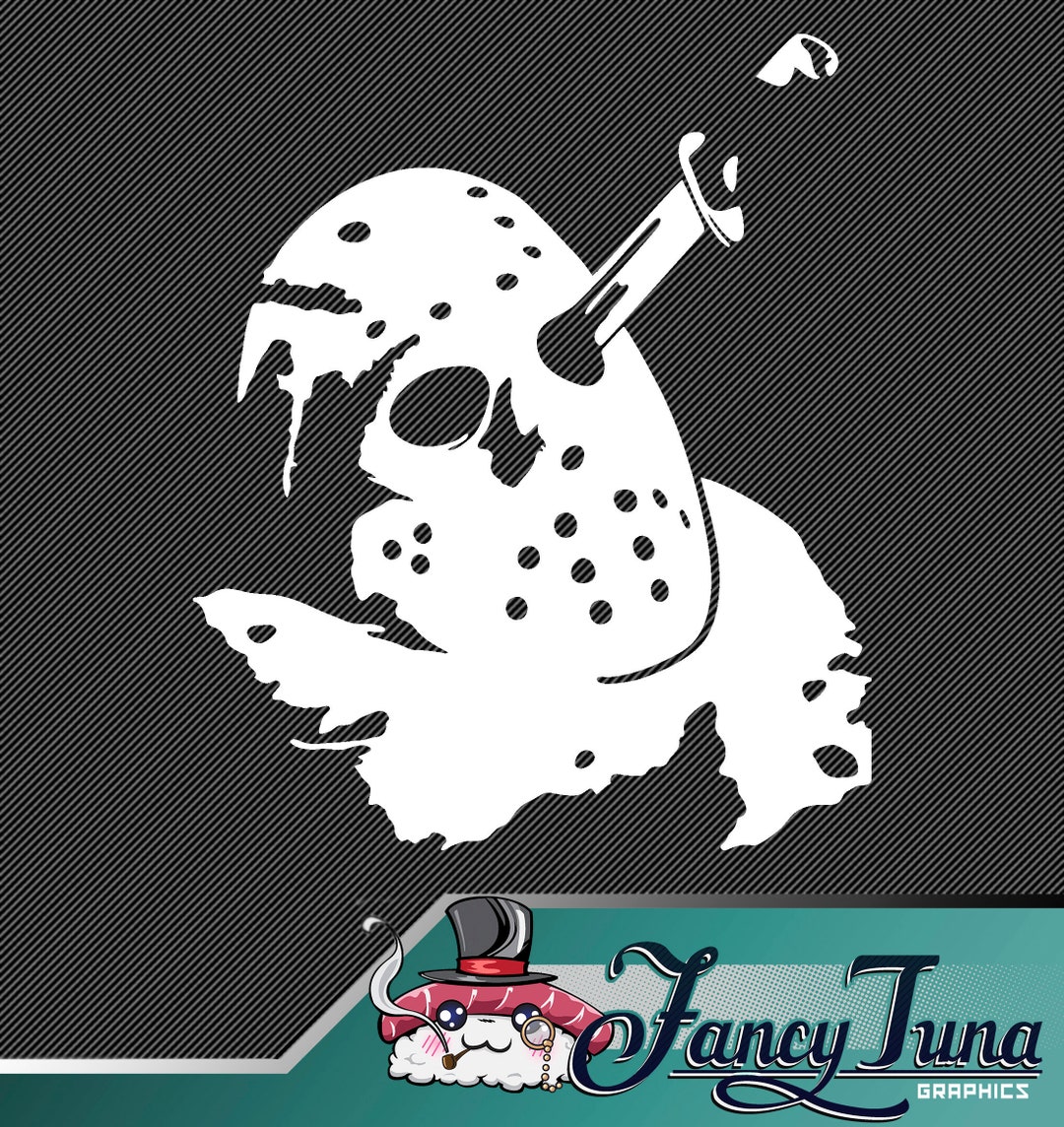 Vinyl Decal Jason Voorhees Mask - Etsy
