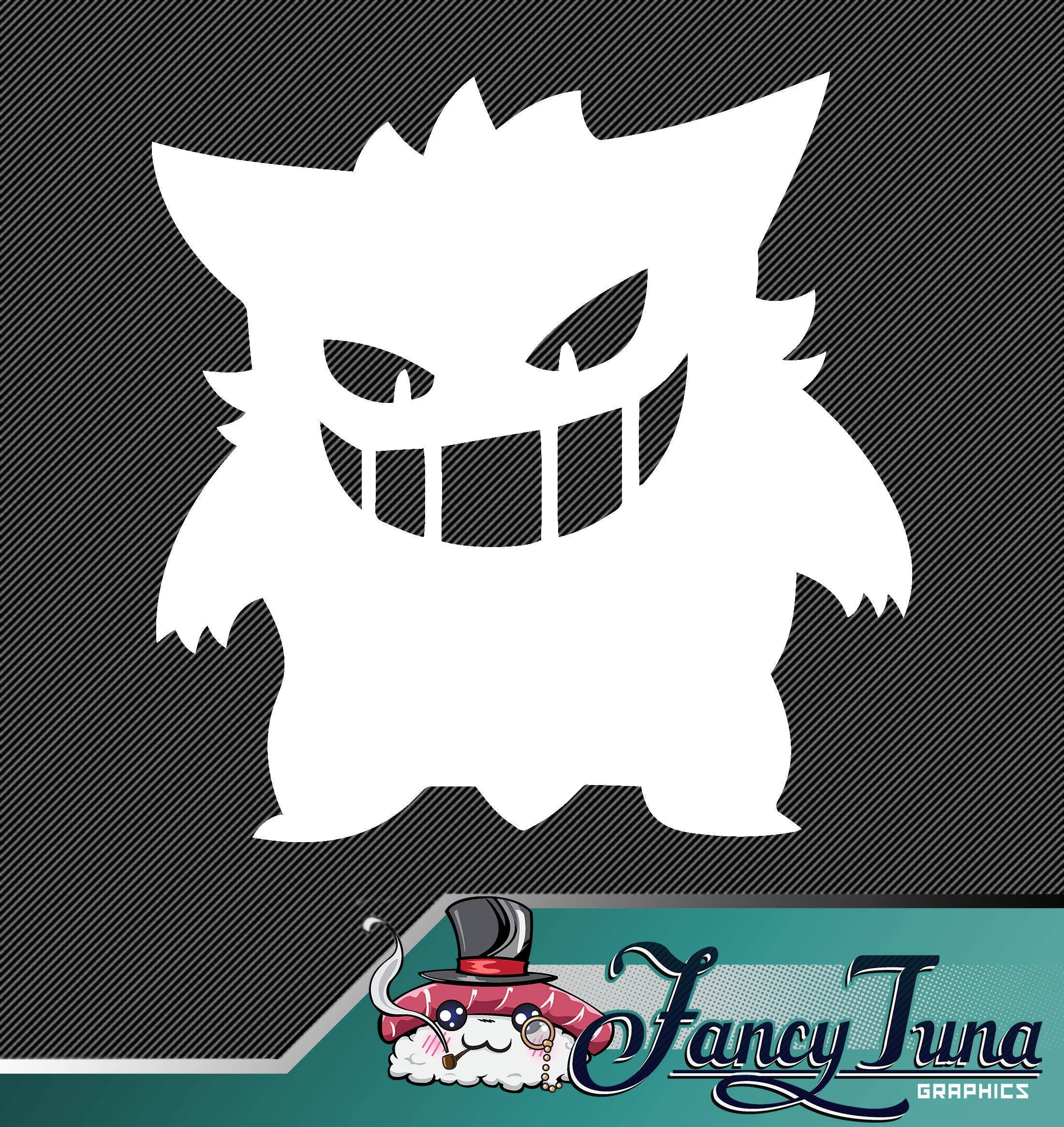 Vinyl Decal Gengar | Etsy