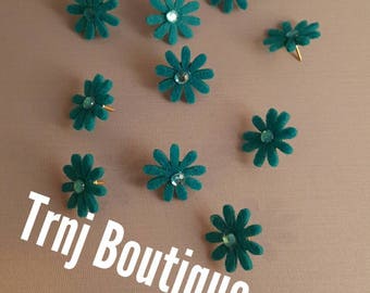 Flower Push Pins - Etsy