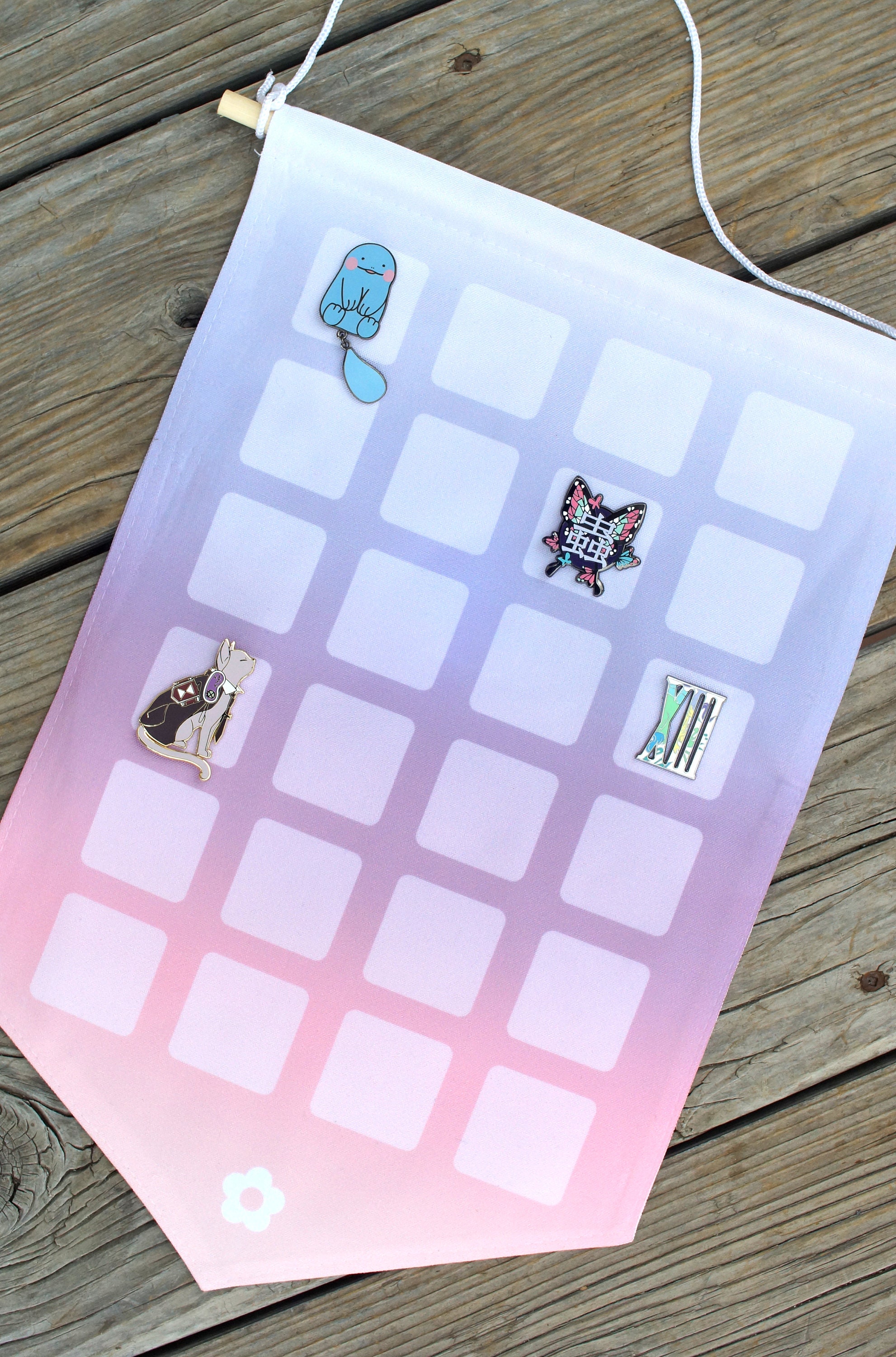 Gradient Pin Display Banner - Etsy