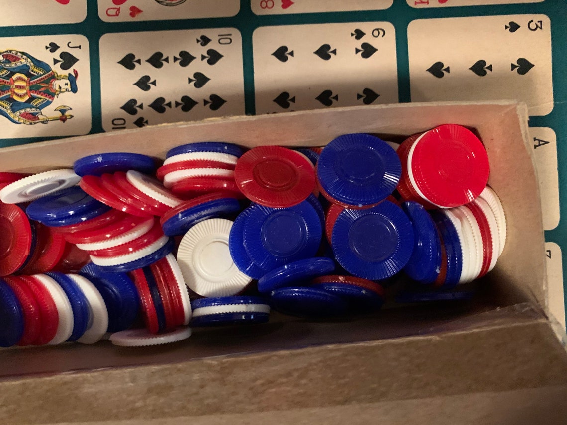 Vintage Poker Bingo by Transogram - Etsy