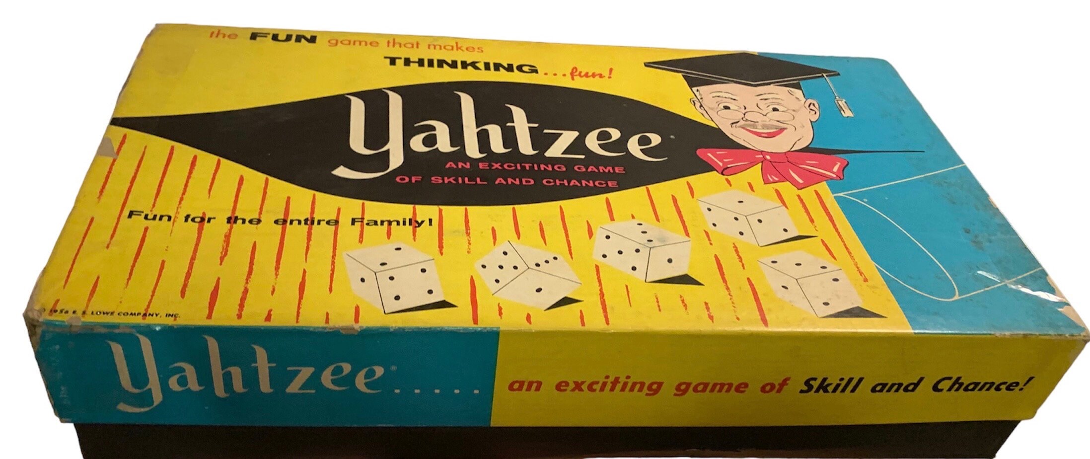 1956 Yahtzee Dice Game - Etsy