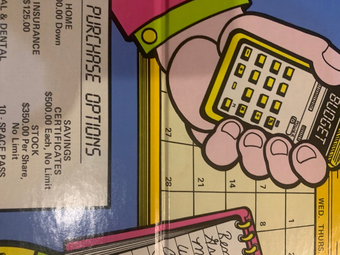 Vintage Budget Board Game A Consumer Math Game Grades 4-12 - Etsy