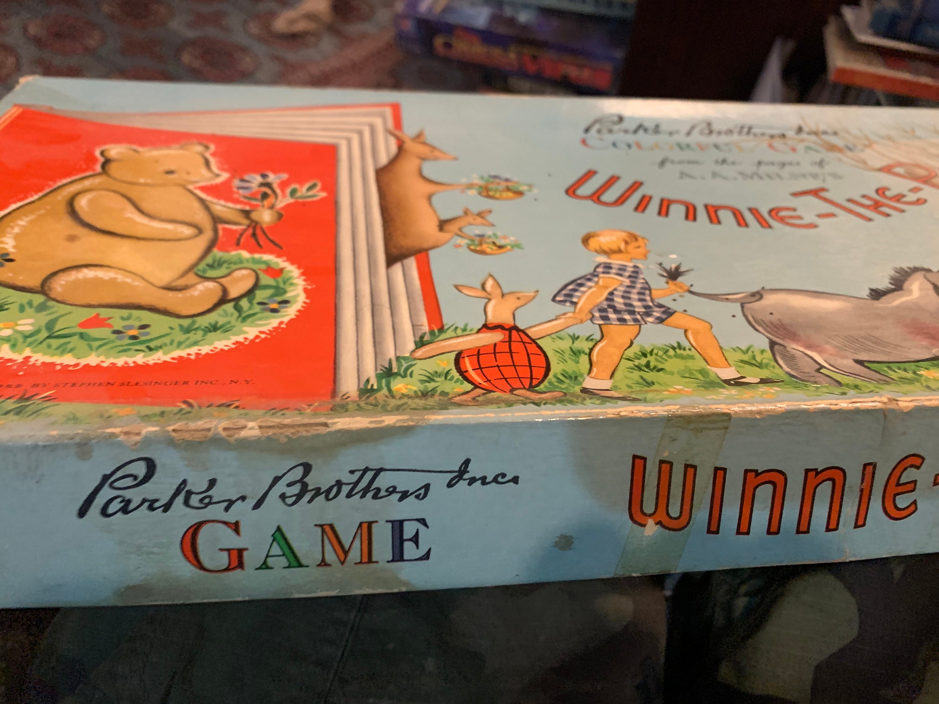 1959 Rare Winnie the Pooh Parker Brothers - Etsy