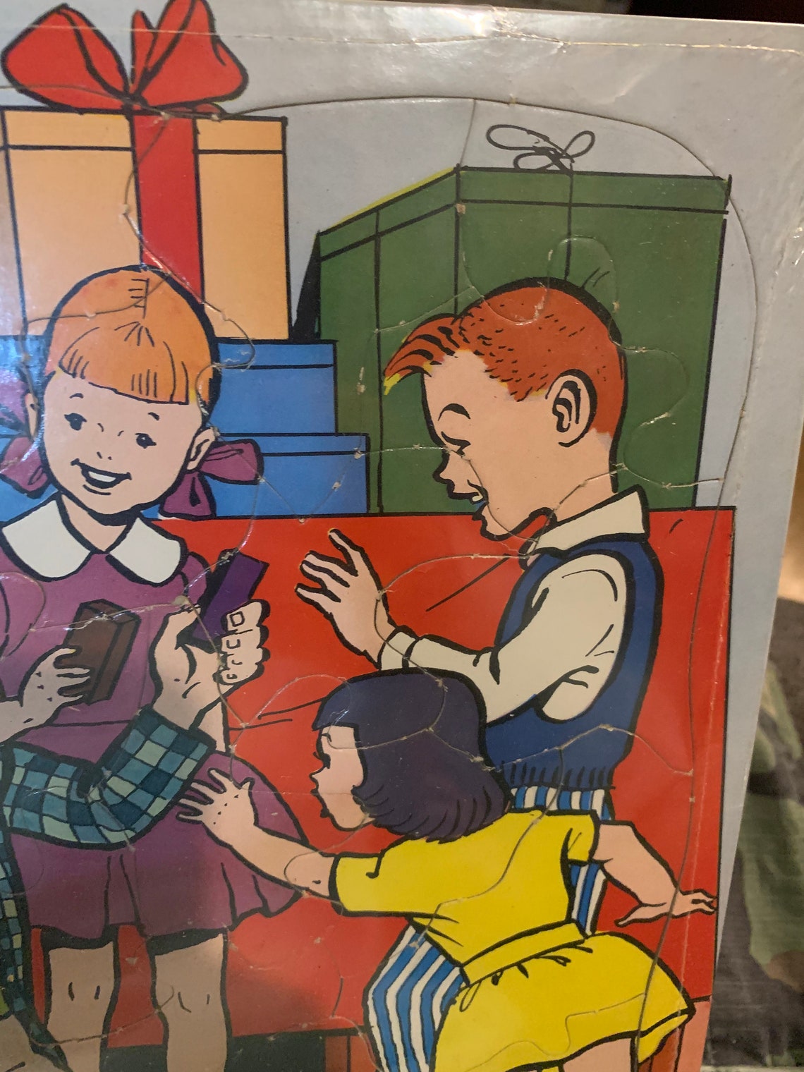 Vintage 1950s Sealed Pinky Lee 3TV Picture Puzzles by Gabriel - Etsy