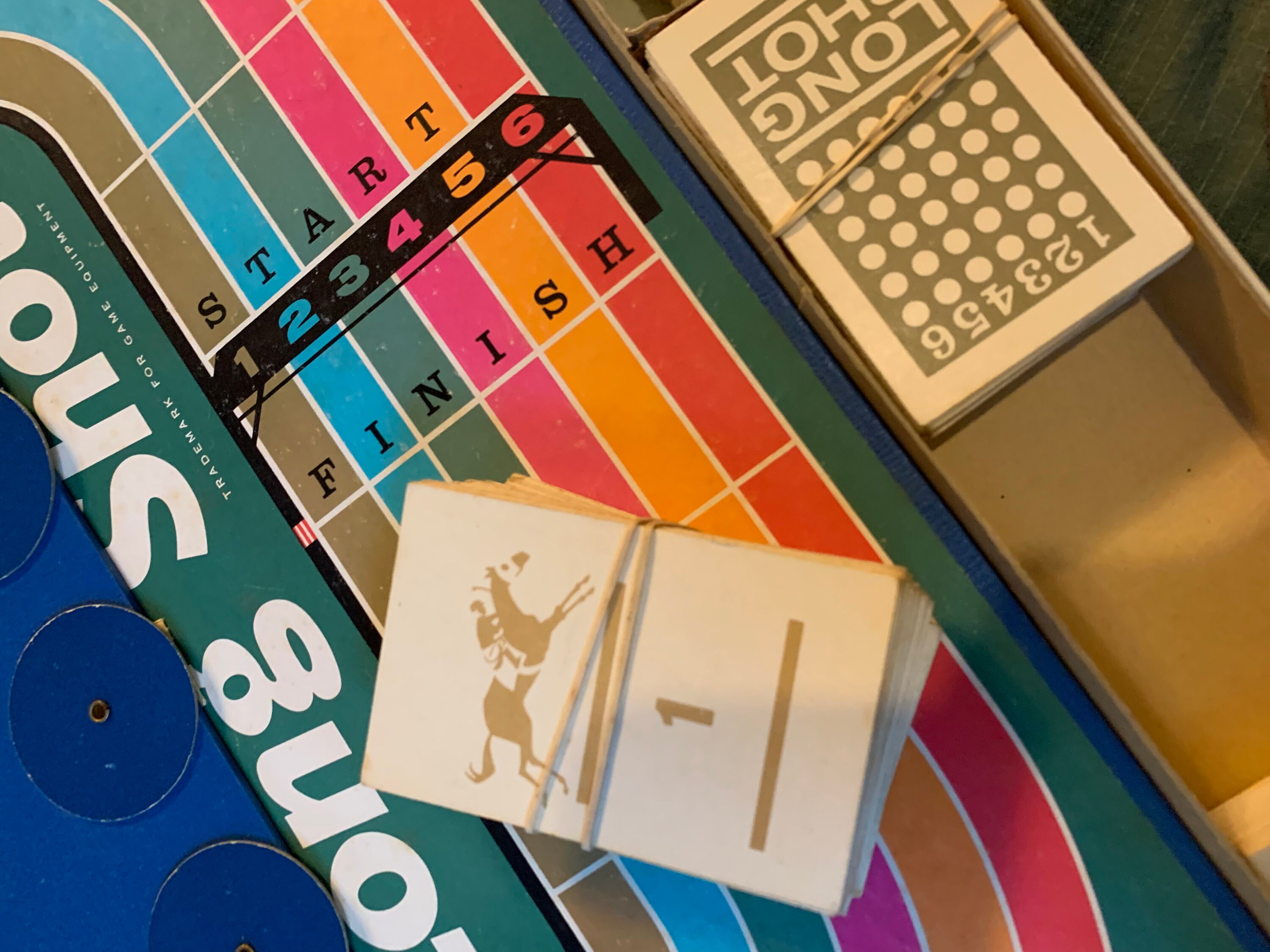 Amazing Vintage 1962 Horse Racing Game: Long Shot by Parker - Etsy
