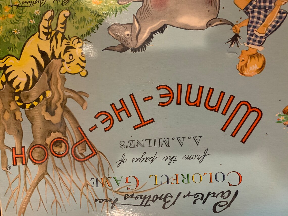 1959 Rare Winnie the Pooh Parker Brothers - Etsy
