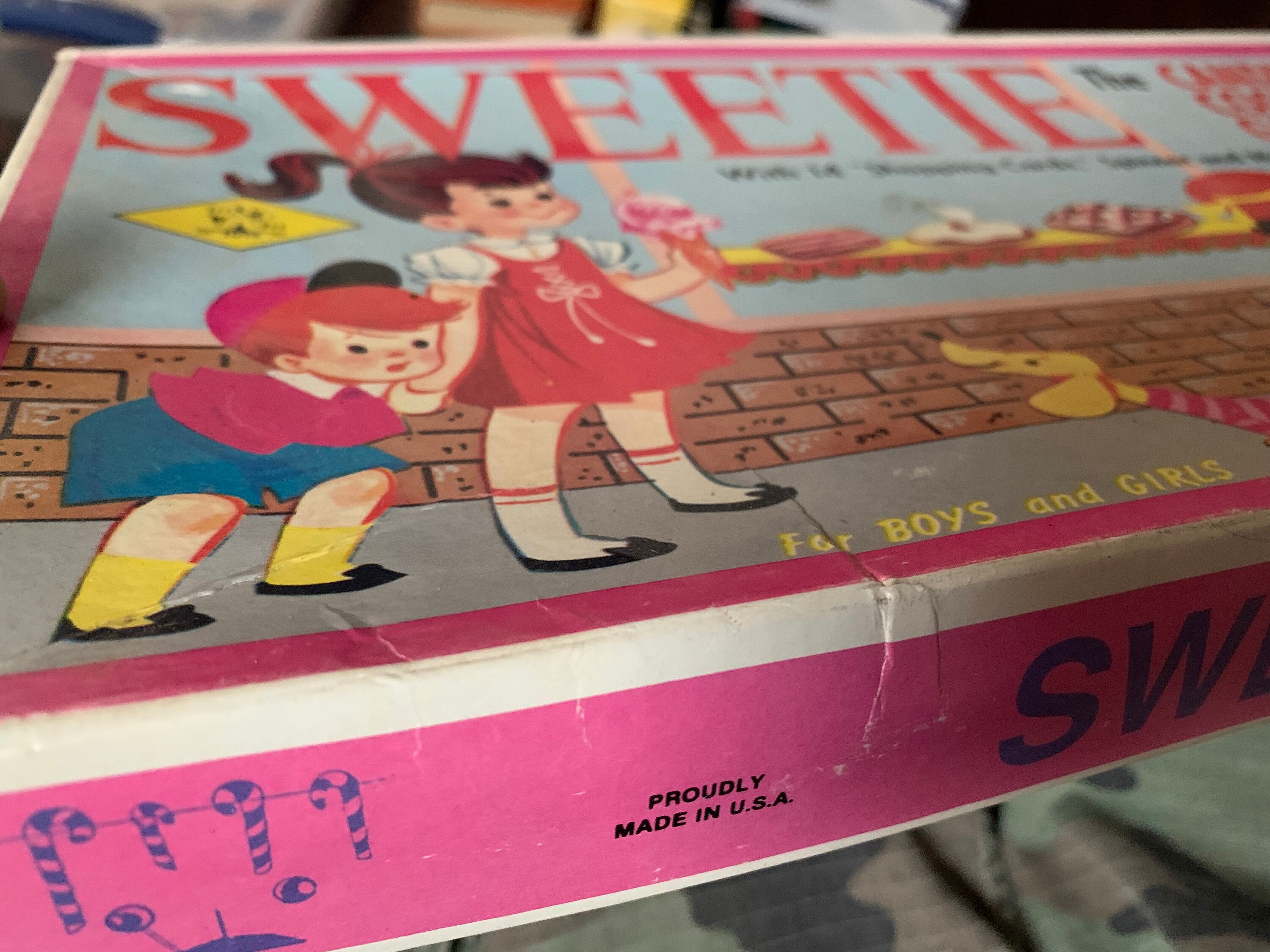 Vintage Sweeties Board Game: Candies, Cookies, Goodies - Etsy