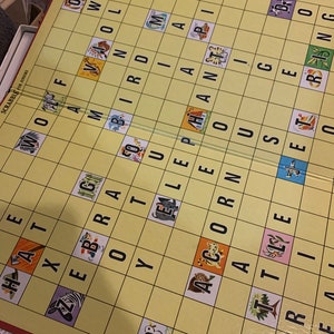 1968 Scrabble for Juniors Board Game - Etsy