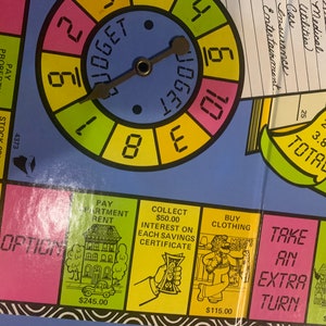 Vintage Budget Board Game A Consumer Math Game Grades 4-12 - Etsy