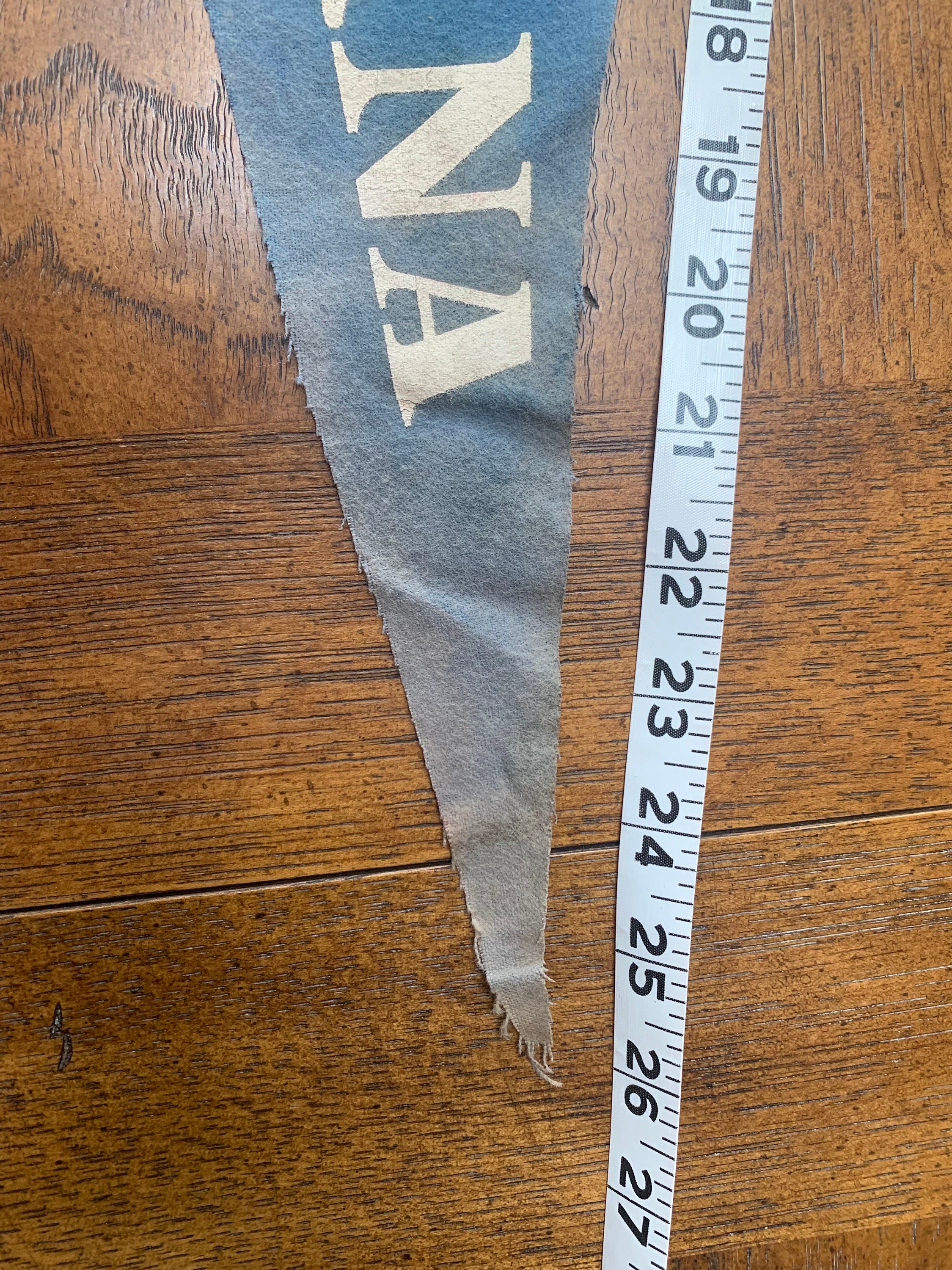 1950s Indiana State Pennant 25”x8” Soft Felt Pennant With Great ...