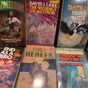 21 Vintage Lot of Science Fiction-fantasy Novels Including Simak ...