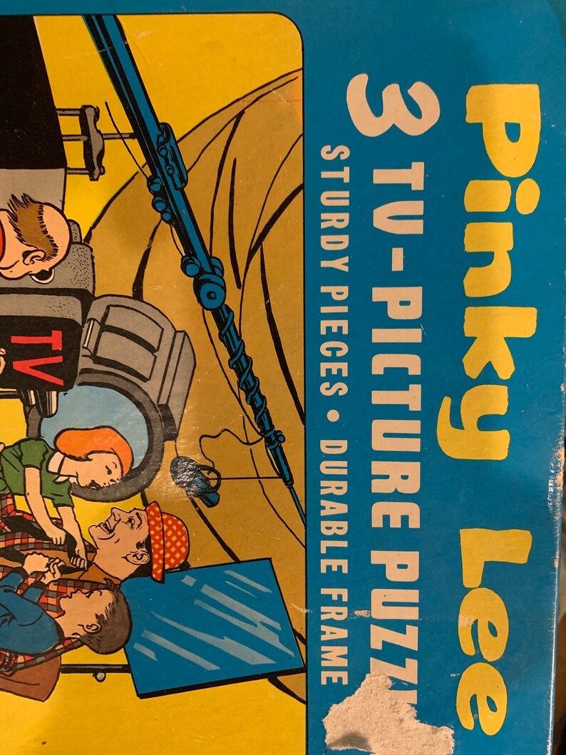 Vintage 1950s Sealed Pinky Lee 3TV Picture Puzzles by Gabriel - Etsy