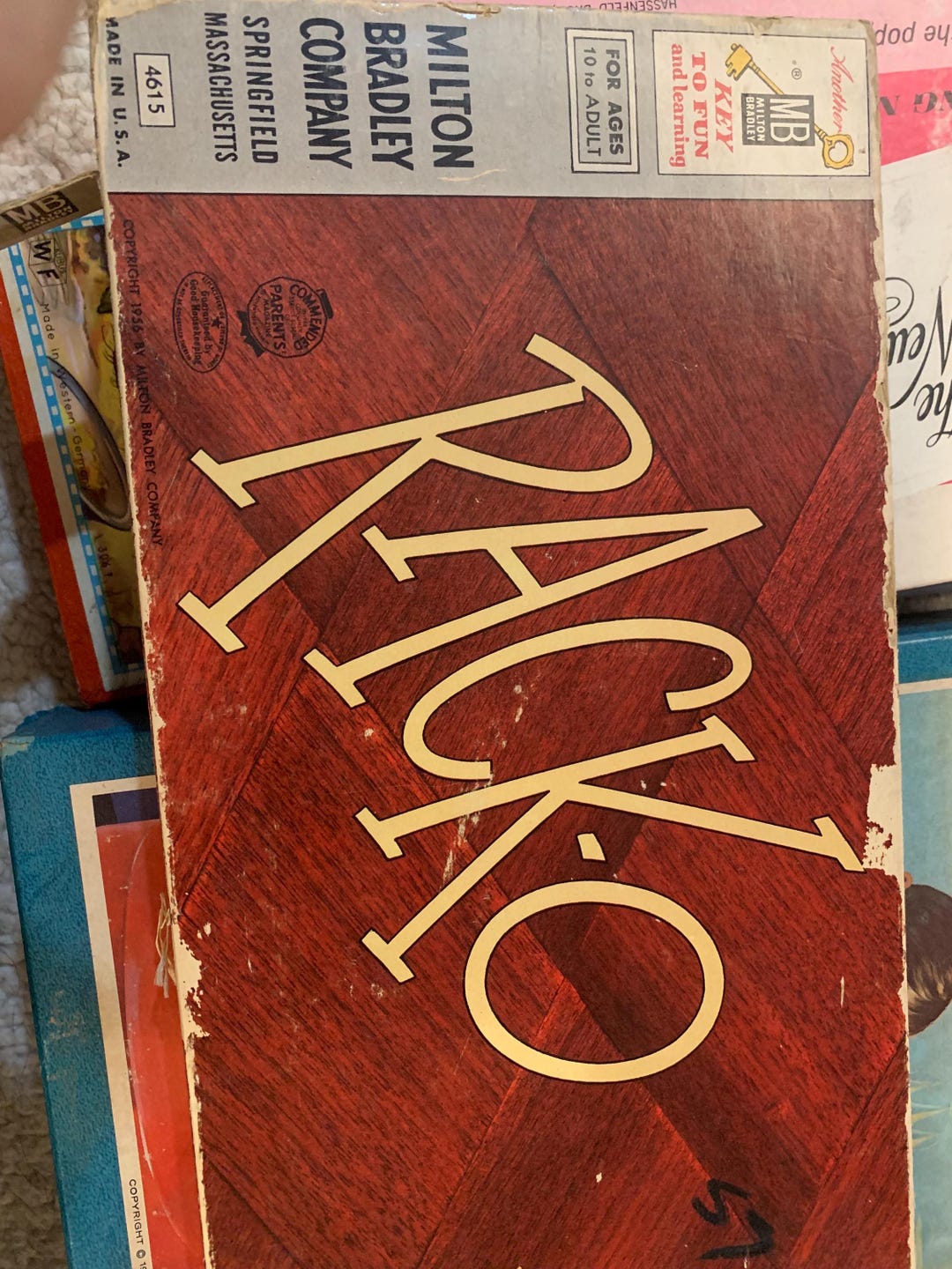 1956 Racko Card Game by Milton Bradley - Etsy