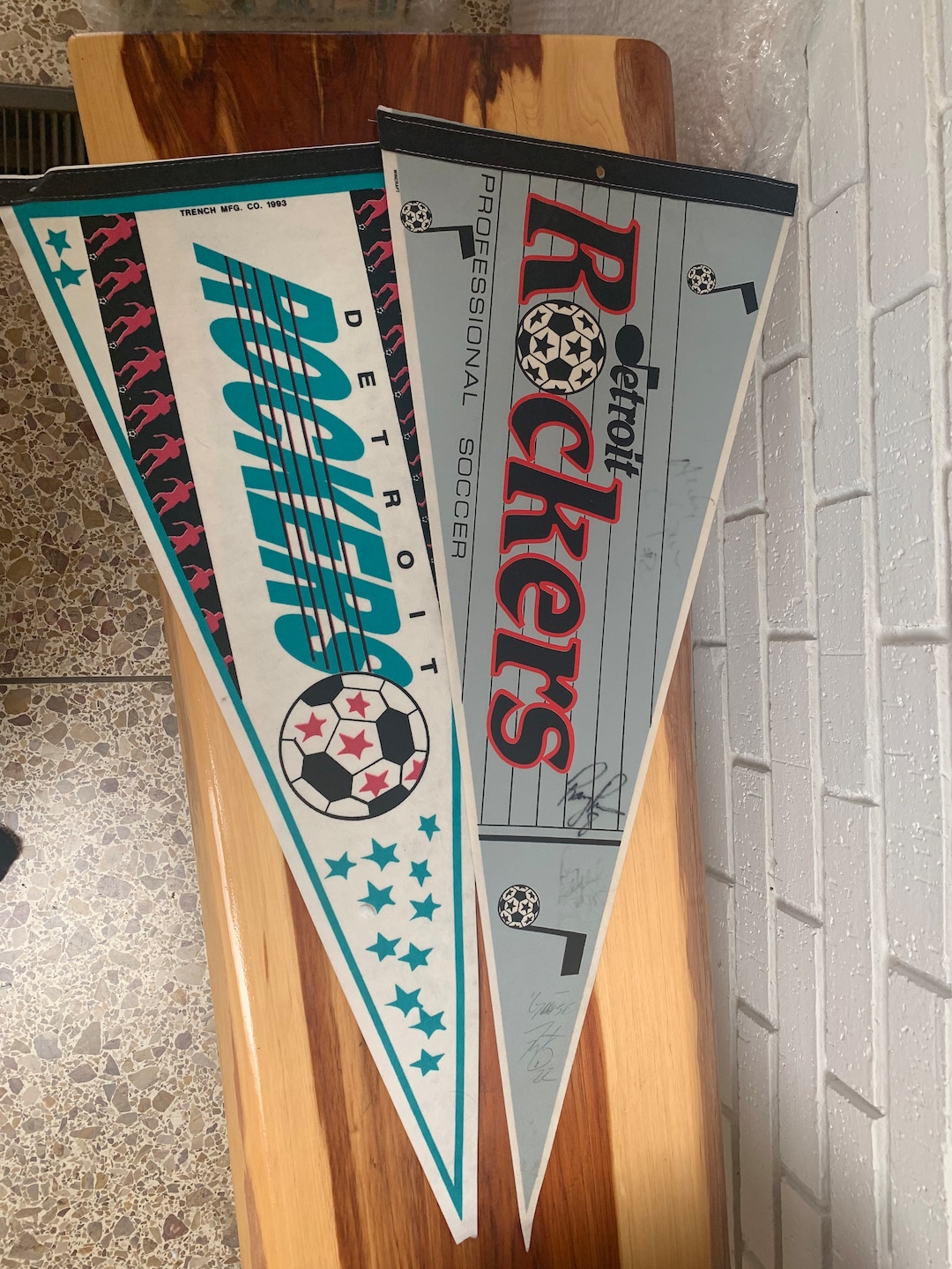 Detroit Rockers PSL Soccer Felt Pennant - Etsy