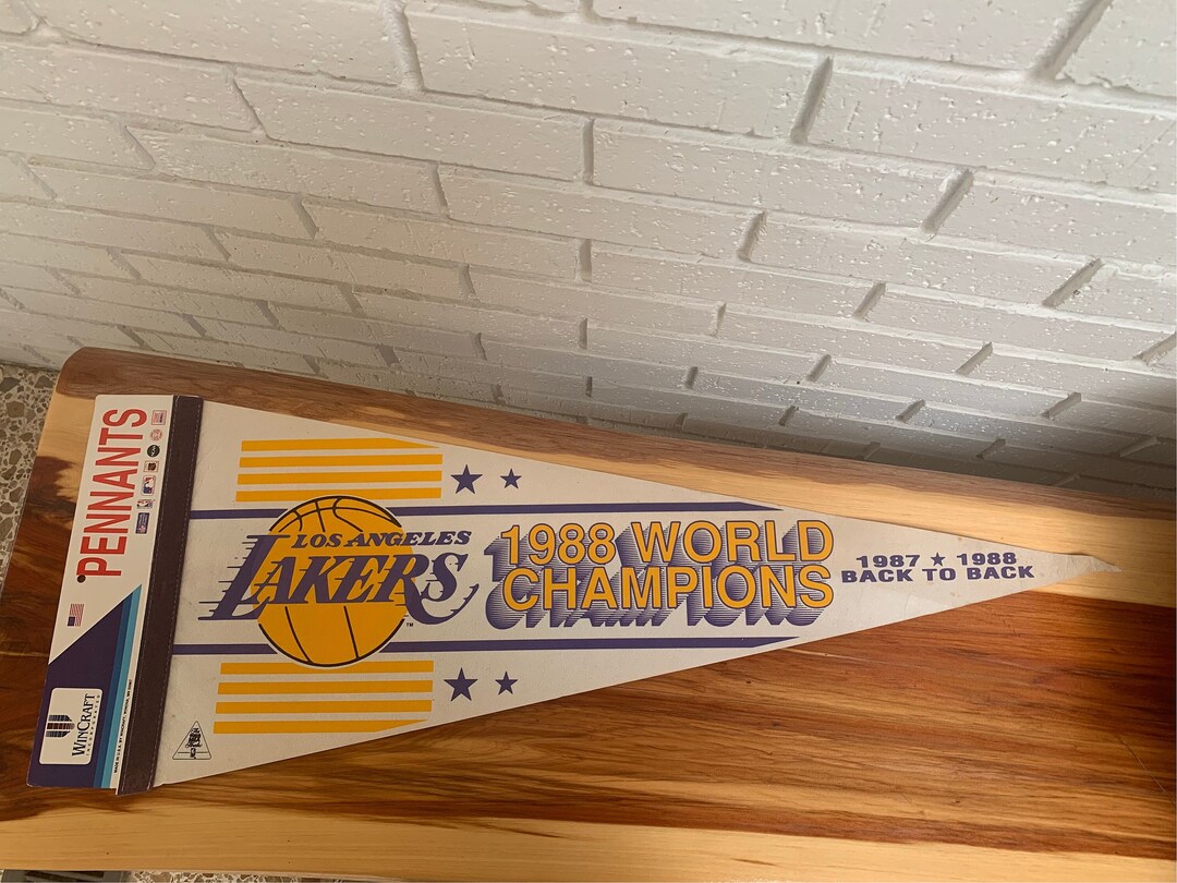 1988 NBA Los Angeles Lakers World Champs Back to Back 1987-88 With Tags ...