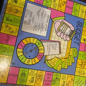 Vintage Budget Board Game A Consumer Math Game Grades 4-12 - Etsy
