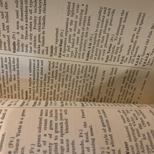 Hard-to-find Classic Cooking Book: the Master Dictionary of Food ...