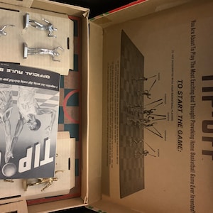 Vintage 1969 TIP OFF BASKETBALL High Scoring Board Game John Wooden - Etsy