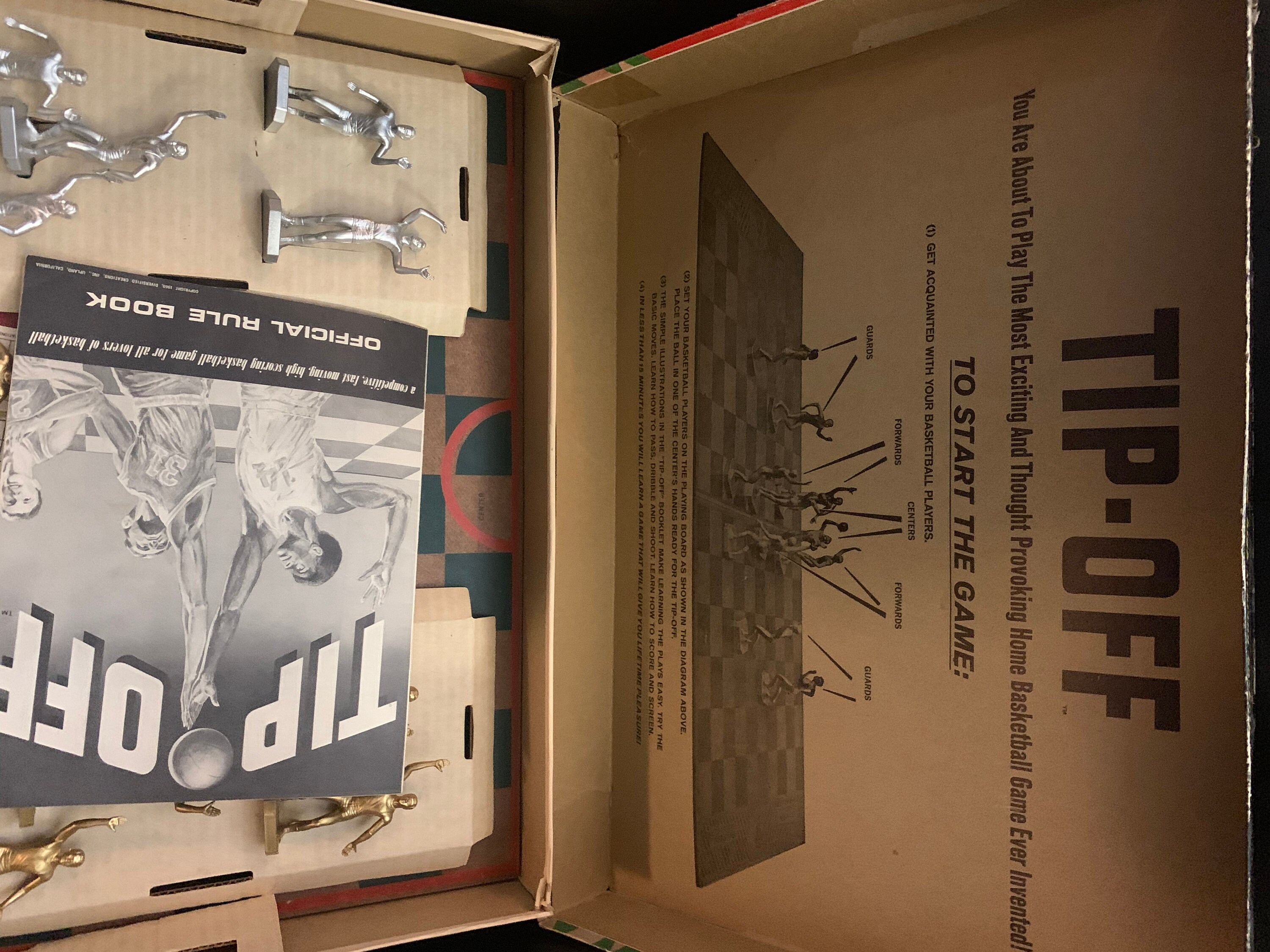 Vintage 1969 TIP OFF BASKETBALL High Scoring Board Game John Wooden - Etsy
