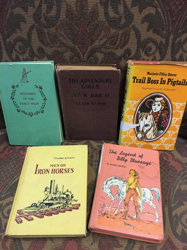 Five Western-themed Children's Books - Etsy